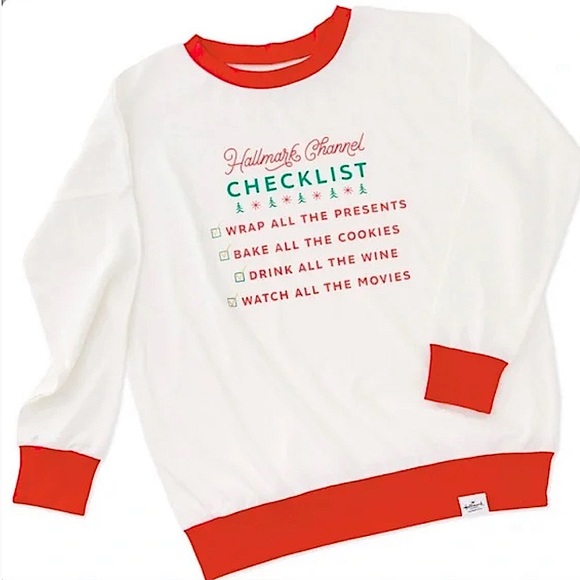 Hallmark | Tops | Hallmark Christmas Movie Sweatshirt | Poshmark